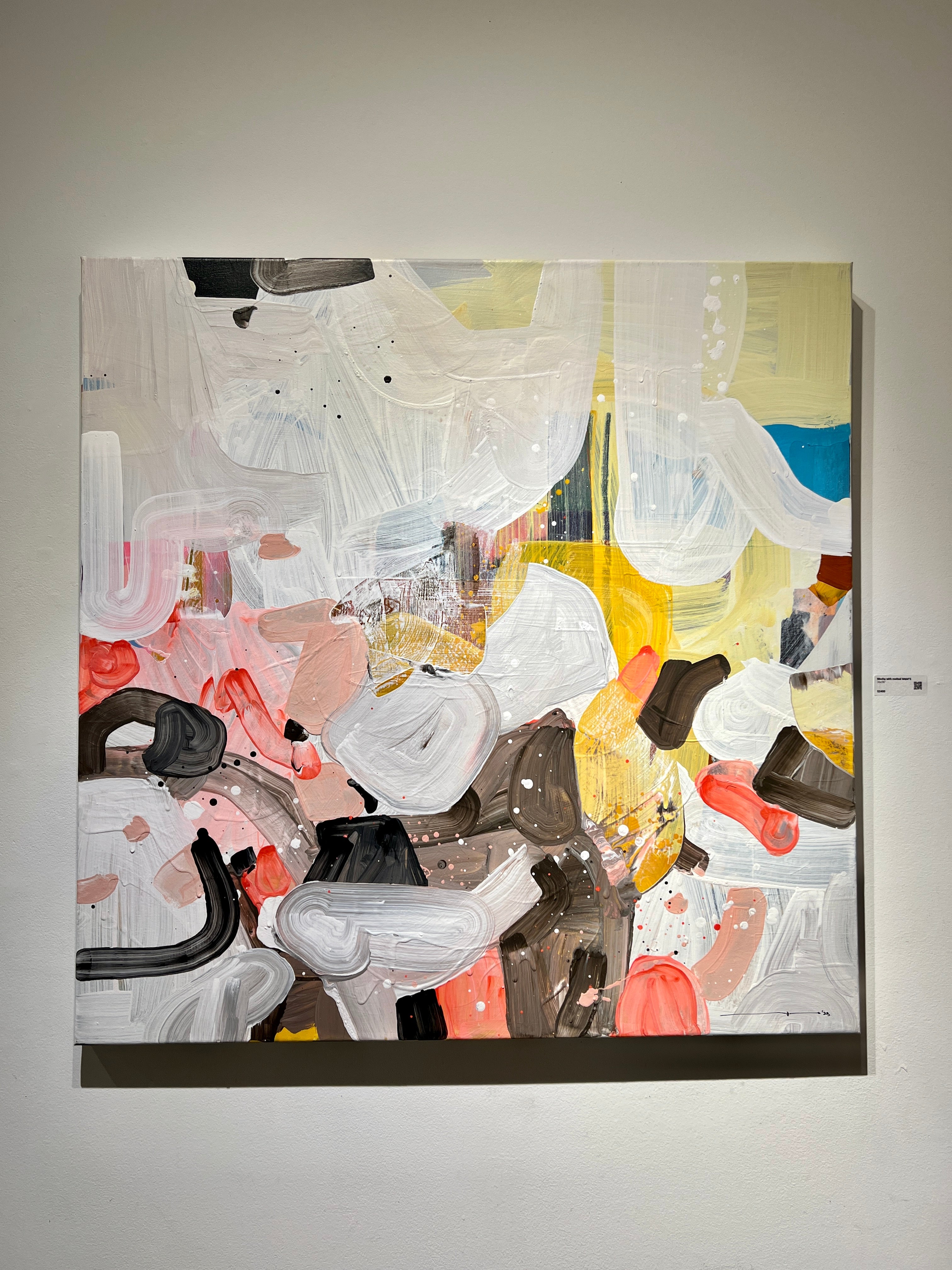 Mocha with melted M&M's – ninostudio